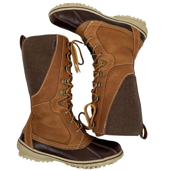 L.L. Bean | Shoes | Ll Bean Bar Harbor Tek 25 Waterproof Leather Duck ...